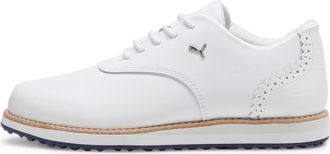 Puma Damen Avant WMNS Golf Shoe, White-Deep Navy-Sand Dune, 42 EU