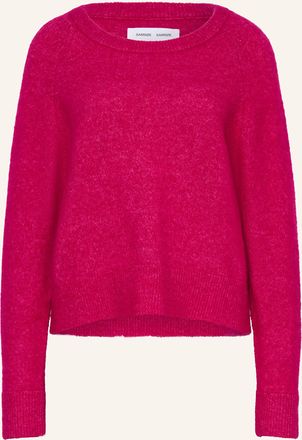 Sams&oslash;e & Sams&oslash;e Sams&oslash;e Sams&oslash;e Pullover Nor O-N Short Mit Alpaka pink