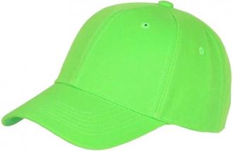 Nyls Création Casquette Baseball Verte Fluo Fashion - Taille Unique - Vert