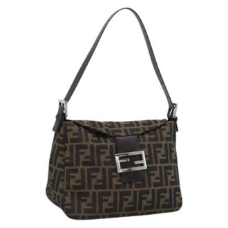 Fendi Sac bandouli&egrave;re vintage Fendi Zucca Pre-owned - Femme - Pre-owned - Brun - Taille: ONE Size