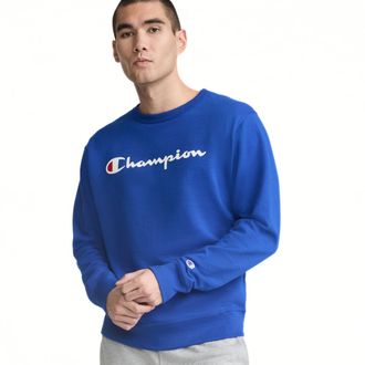 Champion Herren Graphic Powerblend Fleece Crew Sweatshirt, Surf The Web-y07718, X-Large