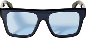 Off-white unisex, Accessoires, Noir, Taille: 46 MM Columbus Lunettes de soleil
