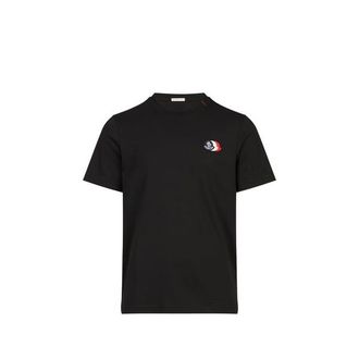 Moncler T-shirt droit &agrave; logo en coton