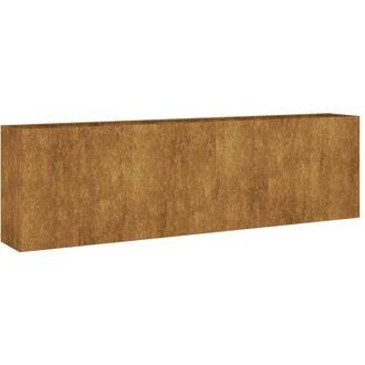 vidaXL Lit surélevé de jardin 280x40x80 cm acier corten