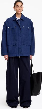 Arket Workwear-Jacke -Blau