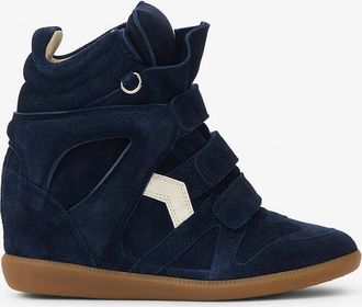 Isabel Marant Baskets Bekett Ring - Femme - Bleu Fonc&eacute; - Taille35 - Isabel Marant