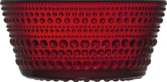 iittala Kastehelmi Schale - Cranberry/rot 23cl