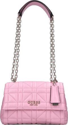 Guess Femme, Sacs, Rose, Taille: ONE Size Assia Quilted Crossbody