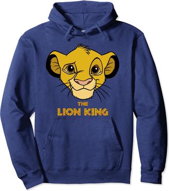 Disney The Lion King Simba Big Face Logo Pullover Hoodie