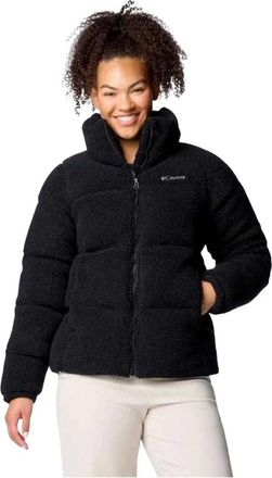 Columbia Femme, Vestes, Noir, Taille: 38 FR Veste Sherpa Puffect