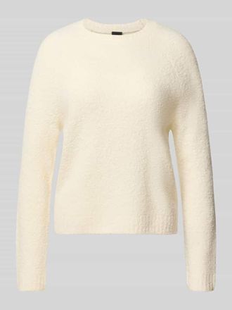 HUGO BOSS Relaxed Fit Pullover aus Schurwoll-Kaschmir-Mix Modell Febisana