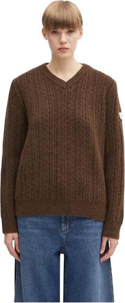 Maison Margiela Damen, Strickwaren, Braun, SGr&ouml;&szlig;e