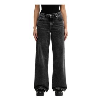 Karl Lagerfeld KLJ Mr Relaxed Denim - - Jeans - Damen - Schwarzk - W27 L30