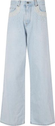 Giuseppe Di Morabito Femme, Jeans, Bleu, Taille: W25 Pearl Jeans