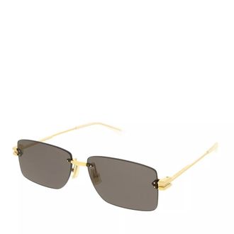 Bottega Veneta Sonnenbrillen - BV1126S-002 58 Sunglass Metal - Gr. unisize - in Gold - für Damen