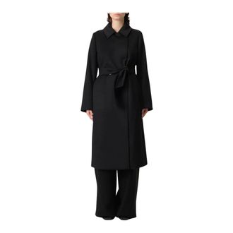 Max Mara Femme, Manteaux, Noir, Taille: 34 FR Vestes