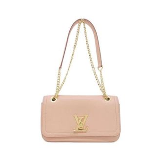 Louis Vuitton Pre-owned Lockme East West Calf Shoulder Bag - - Pre-owned - Damen - Rosa - ONE SIZE