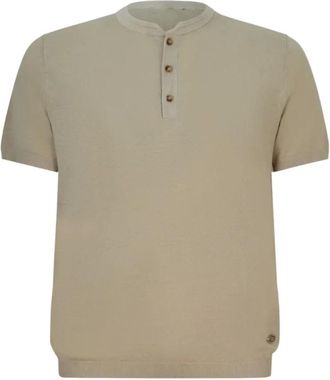 Liu Jo Homme, Tops, Beige, Taille: 2XL Polo Knit