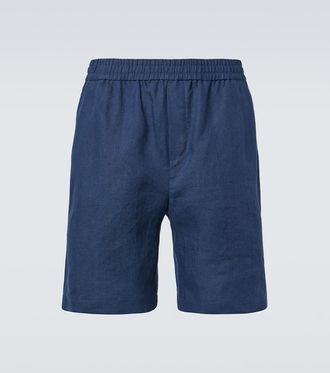 Sunspel Short en lin