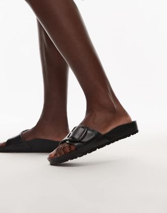 Birkenstock Madrid - Sandales à grosses boucles en EVA - Noir