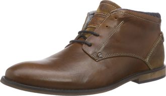 s.Oliver 15103, Herren Oxford Schnürhalbschuhe, Grau (Cognac/Navy 380), 44 EU (10 Herren UK)