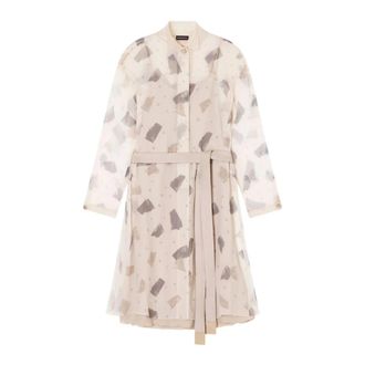 Emporio Armani Femme, Robes, Multicolore, Taille: 44 FR Robe Chemisier