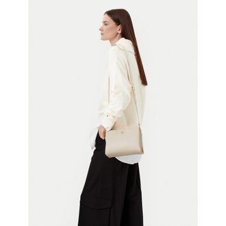 Tommy Hilfiger Handtasche Tommy Hilfiger Th Legacy Mini Crossover AW0AW17225 &Eacute;cru