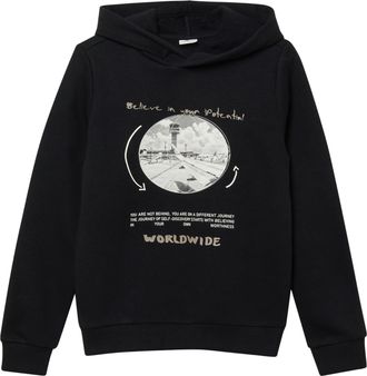 s.Oliver Kuscheliger Hoodie mit Frontprint