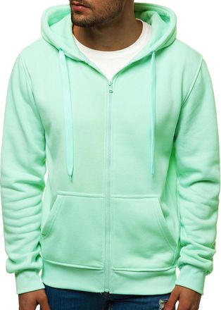 OZONEE Herren Kapuzenpullover Sweatjacke Sweatshirt Farbvarianten Kapuzenjacke Kapuzenpulli mit Rei&szlig;verschluss Langarm Hoodie Sport Style Casual Fitness Trai