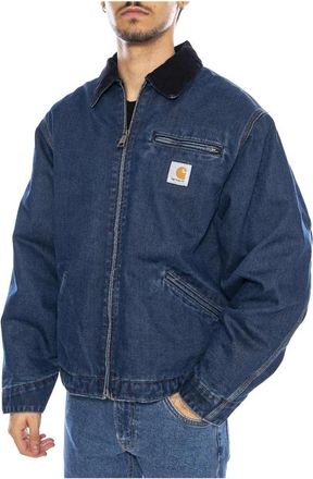 Carhartt Work in Progress OG Detroit Jacket - Homme - Vestes - Bleu - Taille: S