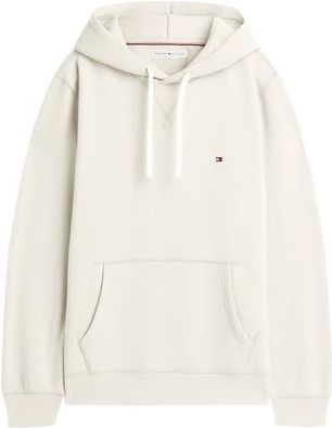 Tommy Hilfiger Sweat droit &agrave; capuche zipp&eacute; en coton m&eacute;lang&eacute;