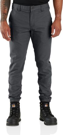 Carhartt Work in Progress Herren Hose Relaxed Fit Canvas Jogger Pant, Farbe:Shadow, Gr&ouml;&szlig;e:W32