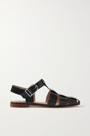 Gabriela Hearst Lynn Sandalen Aus Leder - Schwarz