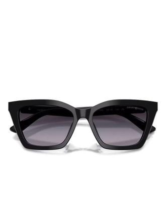 Emporio Armani Cat-Eye Gradient Sunglasses - Black