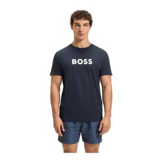 HUGO BOSS Kurzarm-T-Shirt - - Tops - Herren - Blau - M