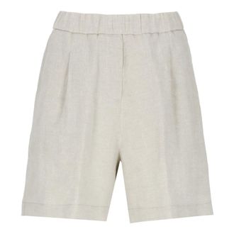 PANICALE Panicale, Femme, Shorts, Beige, Taille: 36 FR Long Shorts