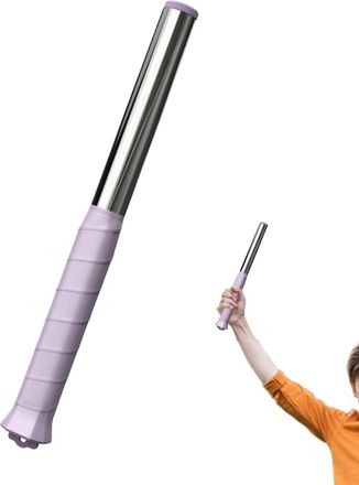 Generico Swing-Trainer - Badminton-Schwing-Korrektur | Schl&auml;ger-Werkzeug aus Edelstahl, Badminton-Trainingsstange zur Verbesserung von Smash, Trainingshilfe