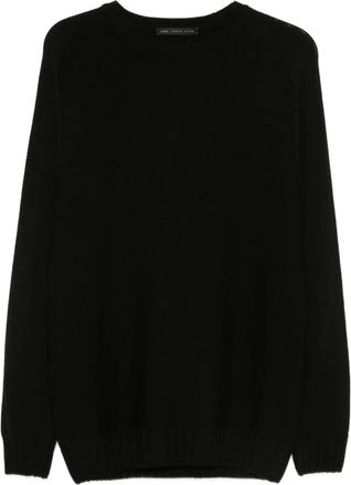 low brand Pullover mit Rundhalsausschnitt - Schwarz