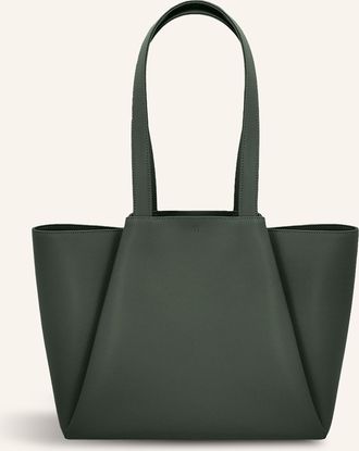 Kaai Kaai Schultertasche Midi Pyramid gruen