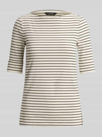 Lauren Ralph Lauren Regular Fit T-Shirt aus Baumwoll-Mix