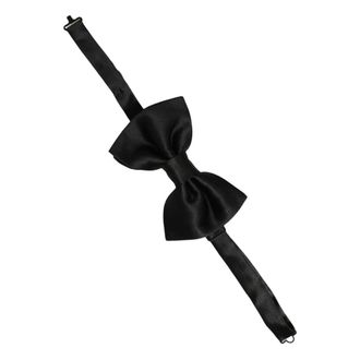 Dolce & Gabbana Homme, Accessoires, Noir, Taille: ONE Size papillon pr&eacute;-nou&eacute;