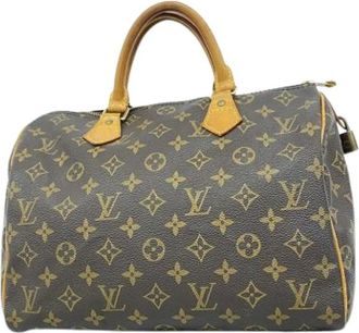 Louis Vuitton Sac &agrave; main Pre-owned Speedy 30 - Femme - Pre-owned - Brun - Taille: ONE Size