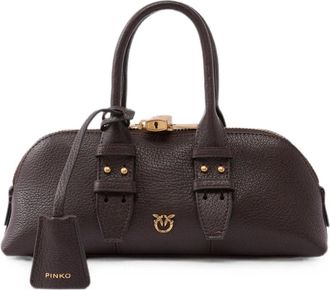 Pinko Pinko - Escape Bag Horizontal - Femme - Sacs - Brun - Taille: ONE Size