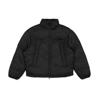 Yohji Yamamoto Homme, Vestes, Noir, Taille: L Puffer Jacket