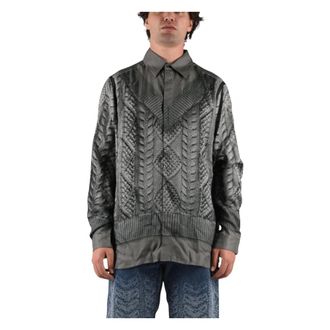 Diesel S-simply-efbn Hemd - - Shirts - Herren - Grau - XL