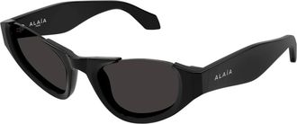 Alaia unisex, Accessoires, Noir, Taille: 54 MM Cat Eye 76 Lunettes de soleil