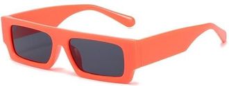Generic Lunettes De Soleil Unisexes &Agrave; Monture Fine For Lext&eacute;rieur, Id&eacute;ales For Les Trajets Domicile-travail, Vacances Et Le Sport(Orange)