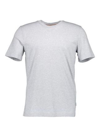 HUGO BOSS Herren T-Shirt grau Baumwolle