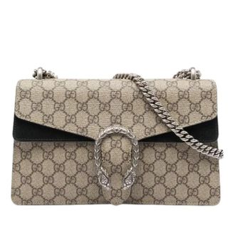 Gucci Sac bandouli&egrave;re Dionysus Pre-owned - Femme - Pre-owned - Beige - Taille: ONE Size