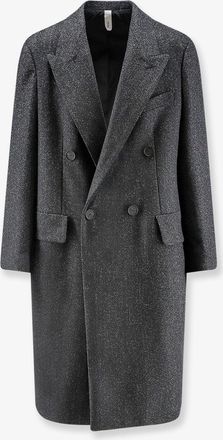 Hev&ograve; Martina Franca wool blend coat - HEVO - gender_Man
